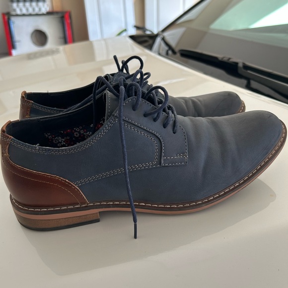 Steve Madden | Shoes | Mens Steve Madden Blue Dress Shoes | Poshmark